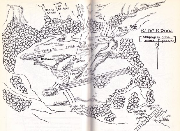 Blackpool sketch map. - The Chindit Society